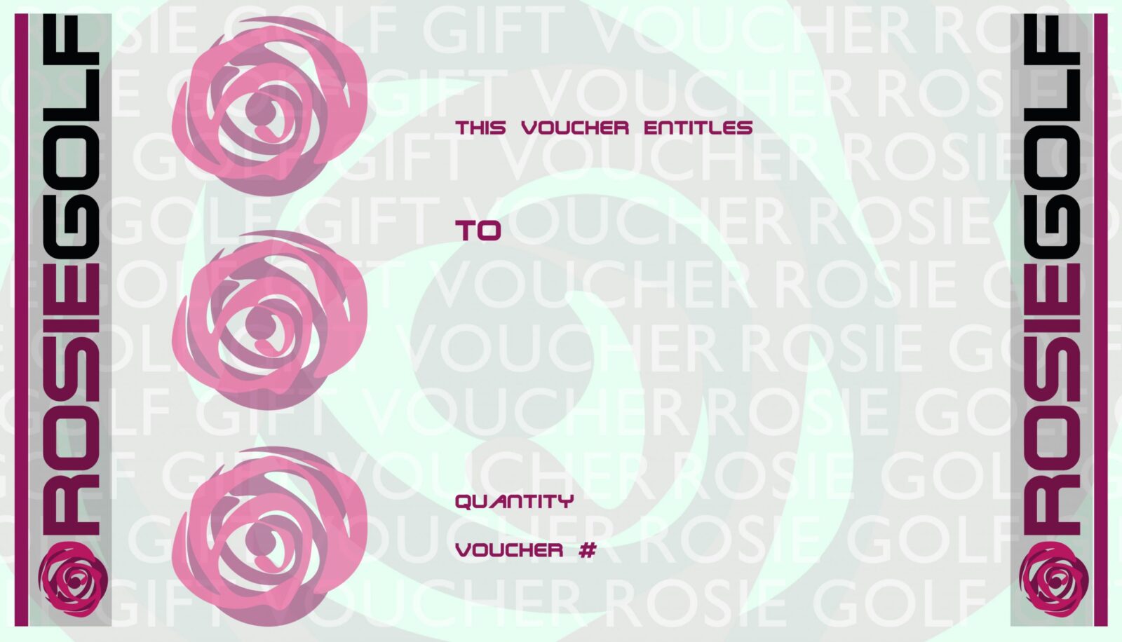 Gift voucher 1 hour Golf lesson - Rosie Golf